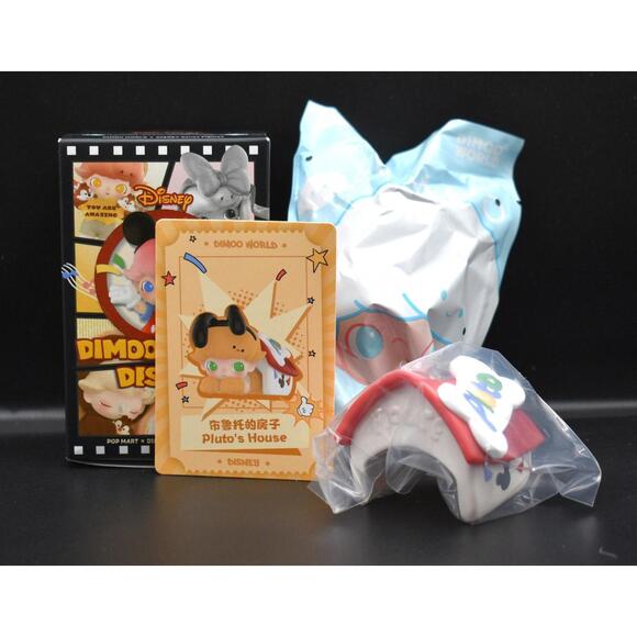 POP MART | Design | Pop Mart Disney Dimoo World Plutos House Mickey ...